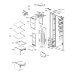 LG LSXS26366D/02 side-by-side refrigerator parts | Sears PartsDirect