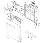 GE PDWT280V00SS dishwasher parts | Sears Parts Direct