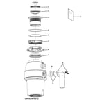 GE GFC530V garbage disposal parts | Sears PartsDirect