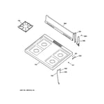 Hotpoint RGB508PEF2WH gas range parts | Sears PartsDirect