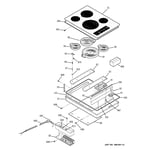 GE PP945BM3BB electric cooktop parts | Sears PartsDirect