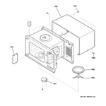 GE JES2051DN2BB countertop microwave parts | Sears PartsDirect