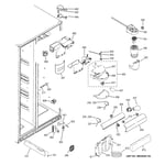 GE GSS25GSHECSS side-by-side refrigerator parts | Sears PartsDirect