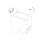Hotpoint HHM5SMAWW chest freezer parts | Sears PartsDirect