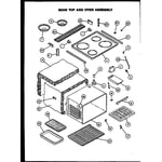 Caloric EST380 electric range parts | Sears PartsDirect