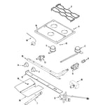 Magic Chef CLY2210BDB range parts | Sears PartsDirect