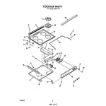 Roper S8757W4 gas range parts | Sears PartsDirect
