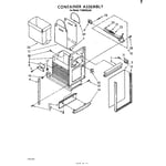 Whirlpool TU8003XLP0 trash compactor parts | Sears PartsDirect