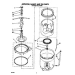 Looking for Roper model RAL5144AW0 washer repair & replacement parts?
