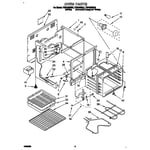 Roper FEP330BW0 electric range parts | Sears PartsDirect