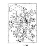 Sharp R-21JV microwave parts | Sears PartsDirect