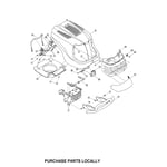 Cub Cadet SERIES 1500 front-engine lawn tractor parts | Sears PartsDirect