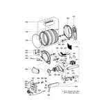 LG DLE2514W dryer parts | Sears Parts Direct
