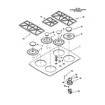 Looking for KitchenAid model KGCT305GWH0 gas cooktop repair ...