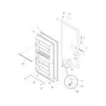 Frigidaire FFU1764FW4 upright freezer parts | Sears PartsDirect