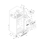 Crosley CRTE181AW3 top-mount refrigerator parts | Sears PartsDirect