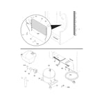 Crosley CFUFH17LW4 upright freezer parts | Sears PartsDirect