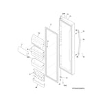 Frigidaire FGHC2331PFAA side-by-side refrigerator parts | Sears PartsDirect
