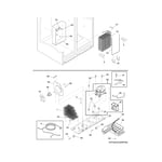 Frigidaire FGHC2331PFAA side-by-side refrigerator parts | Sears PartsDirect
