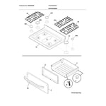 Frigidaire FFGF3054TSA gas range parts | Sears PartsDirect