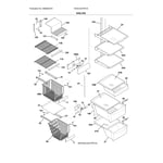 Frigidaire FGHC2331PFCA side-by-side refrigerator parts | Sears PartsDirect