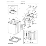 Looking for Frigidaire model FFTW4120SW washer repair & replacement parts?