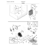 Frigidaire FGSS2635TFB side-by-side refrigerator parts | Sears PartsDirect