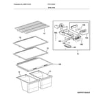 Frigidaire FFHT1824US top-mount refrigerator parts | Sears PartsDirect