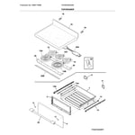 Frigidaire GCRE3060ADB electric range parts | Sears PartsDirect