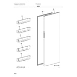 Frigidaire FFFU16F2VV upright freezer parts | Sears PartsDirect