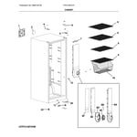 Frigidaire FFFU16F2VV upright freezer parts | Sears PartsDirect