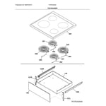Frigidaire FCFE2425AS electric range parts | Sears PartsDirect