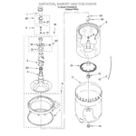 Roper RAS8445KQ0 washer parts | Sears PartsDirect