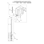 KitchenAid KUCC151EBL1 trash compactor parts | Sears PartsDirect