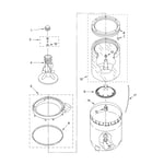 Looking for Roper model RAX4232KQ0 washer repair & replacement parts?