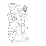 KitchenAid KSM5 stand mixer parts | Sears PartsDirect