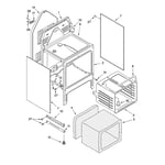 Roper RGE23301 electric range parts | Sears PartsDirect