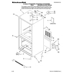 Looking for KitchenAid model KFCS22EVMS00 bottom-mount refrigerator ...