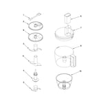 Looking for KitchenAid model KFP740QOB3 food processor repair ...