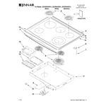 Jenn-Air JEC0530ADS14 electric cooktop parts | Sears Parts Direct