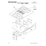 KitchenAid KGCD807XBL01 gas cooktop parts | Sears PartsDirect