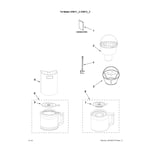 KitchenAid KCM111OB0 coffee maker parts | Sears Parts Direct