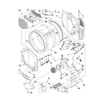 Whirlpool WED9150WW1 dryer parts | Sears PartsDirect