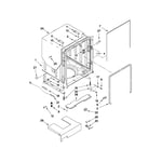 KitchenAid KUDC10FXSS1 dishwasher parts | Sears PartsDirect