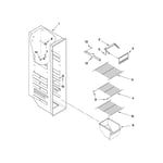 Looking for Whirlpool model ED2KVEXVQ01 side-by-side refrigerator ...