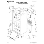 Jenn-Air JFC2089WEM9 bottom-mount refrigerator parts | Sears PartsDirect