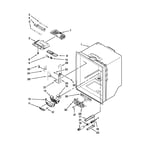 KitchenAid KBFS25EWMS10 bottom-mount refrigerator parts | Sears PartsDirect