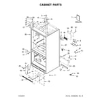 KitchenAid KRFF707ESS01 bottom-mount refrigerator parts | Sears PartsDirect
