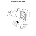 Jenn-Air JFFCC72EFP00 bottom-mount refrigerator parts | Sears Parts Direct