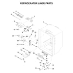 Jenn-Air JFC2089BEM03 bottom-mount refrigerator parts | Sears PartsDirect